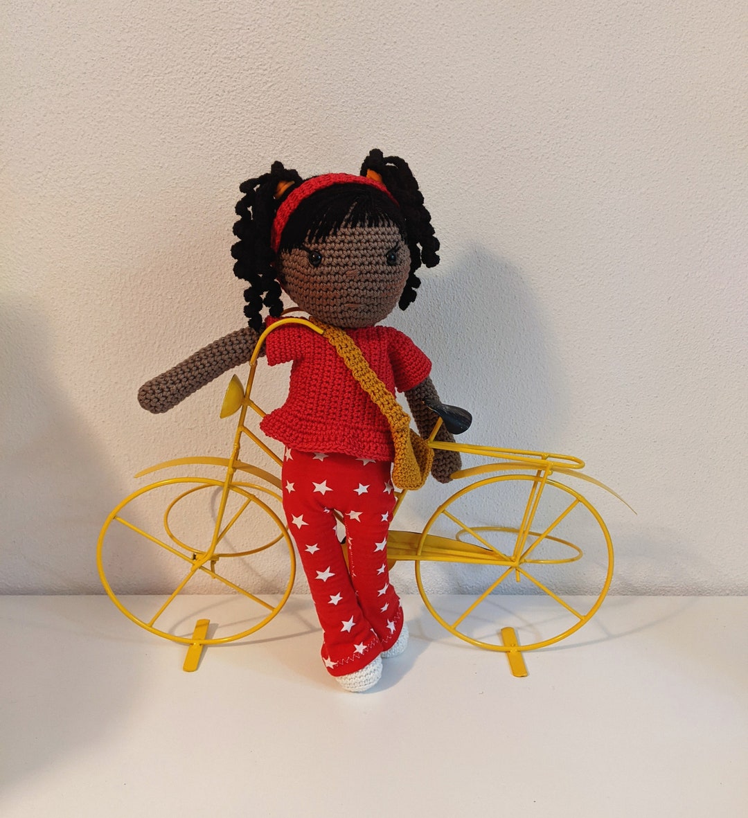 Colored Girl Doll With 4 Sets of Clothes. - Etsy
