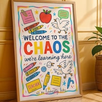 Funny Classroom Rules Poster Set | Gen Alpha Slang Decor for Middle ...