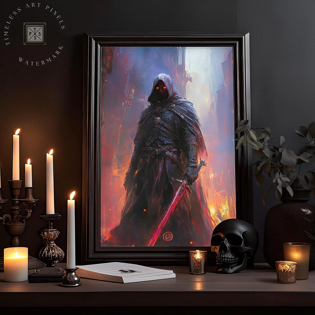 Dnd Art Print Geeky Dungeons and Dragons Art Epic Fantasy Print Nerds ...