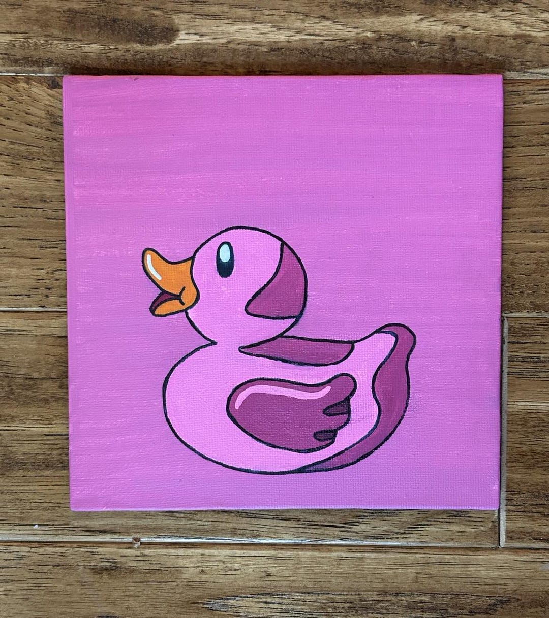 Pink Rubber Ducky Pop Art - Etsy