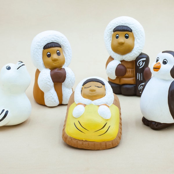 Terracotta Nativity - Etsy