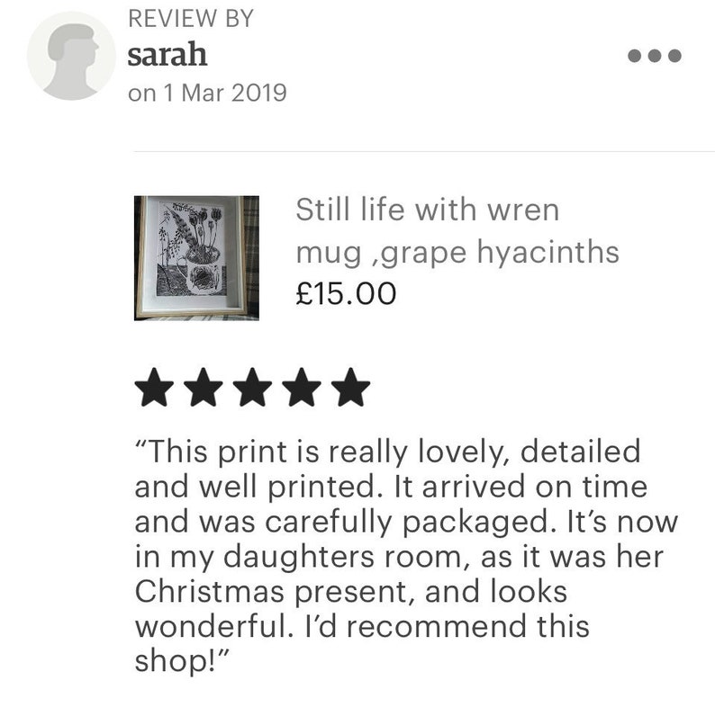 Still Life With Wren Mug ,grape Hyacinths and Poppy Seed Heads - Etsy