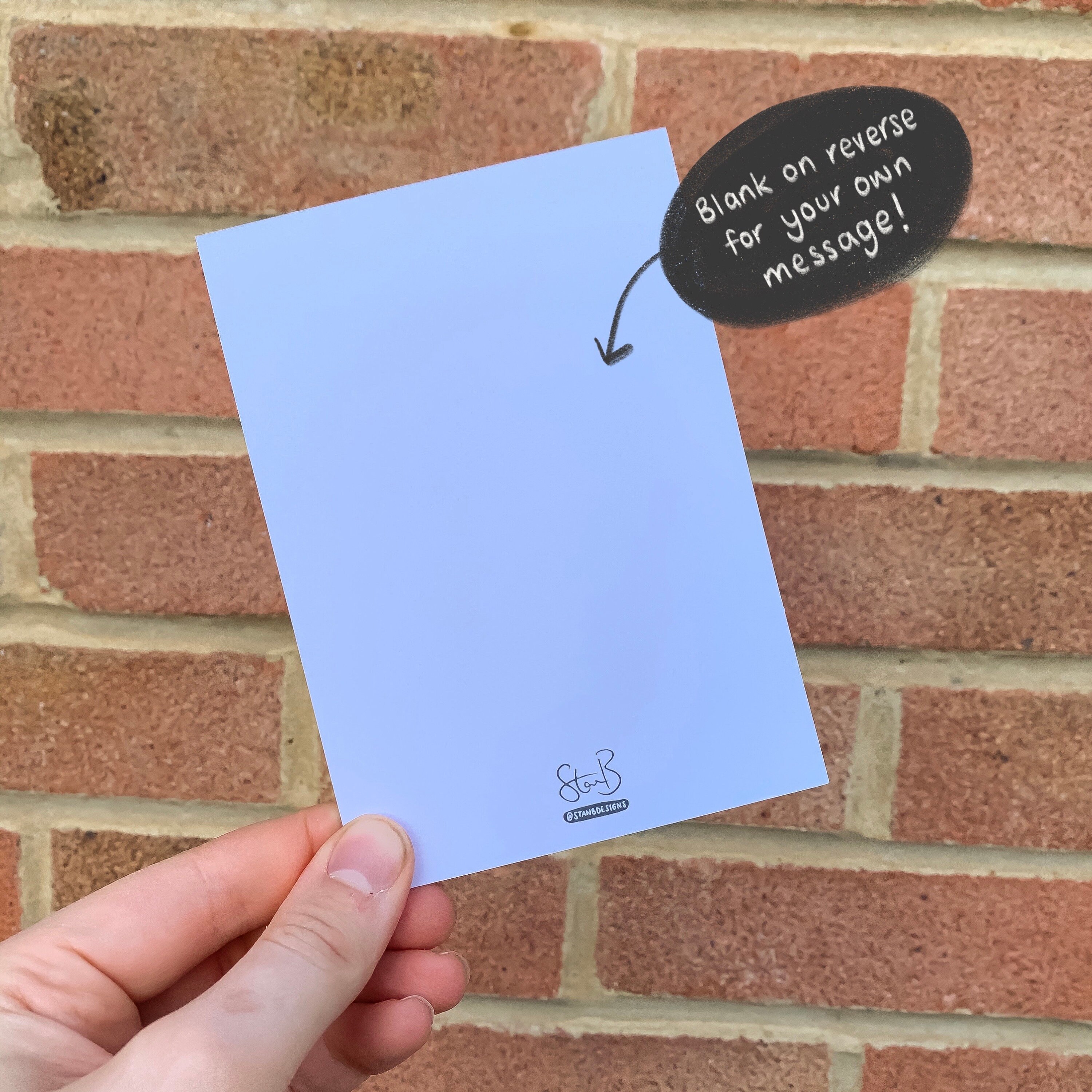 It's Okay Not to Be Okay Postcard, Mini Print, Mental Health Postcard ...