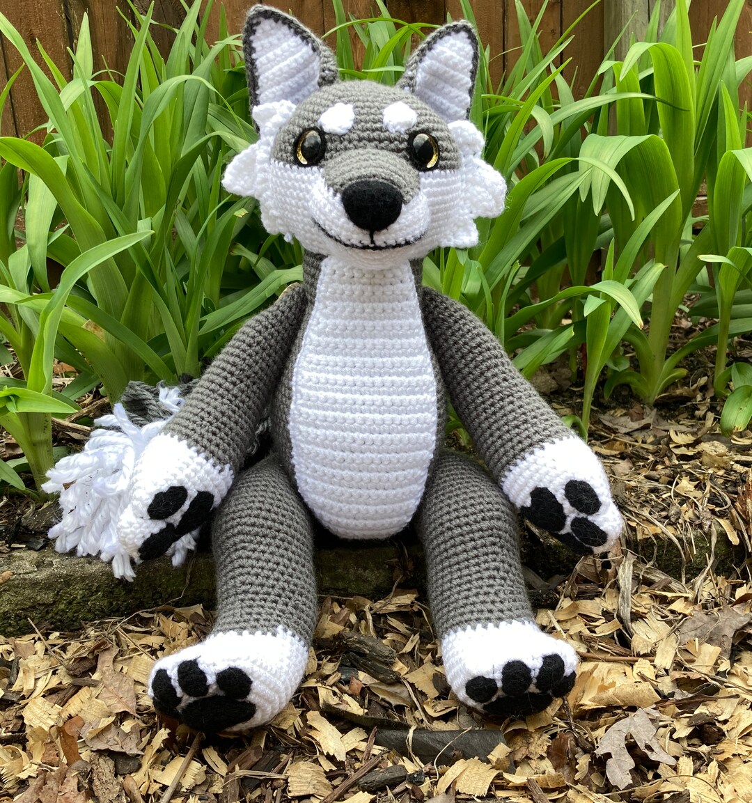 Wolf Doll Crochet Amigurumi Pattern PDF - Etsy