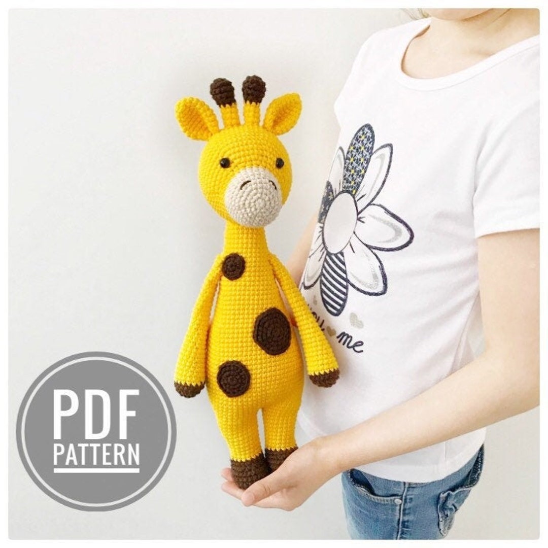 Giraffe Crochet Pattern Toy Amigurumi Giraffe Pattern Crochet Animals ...