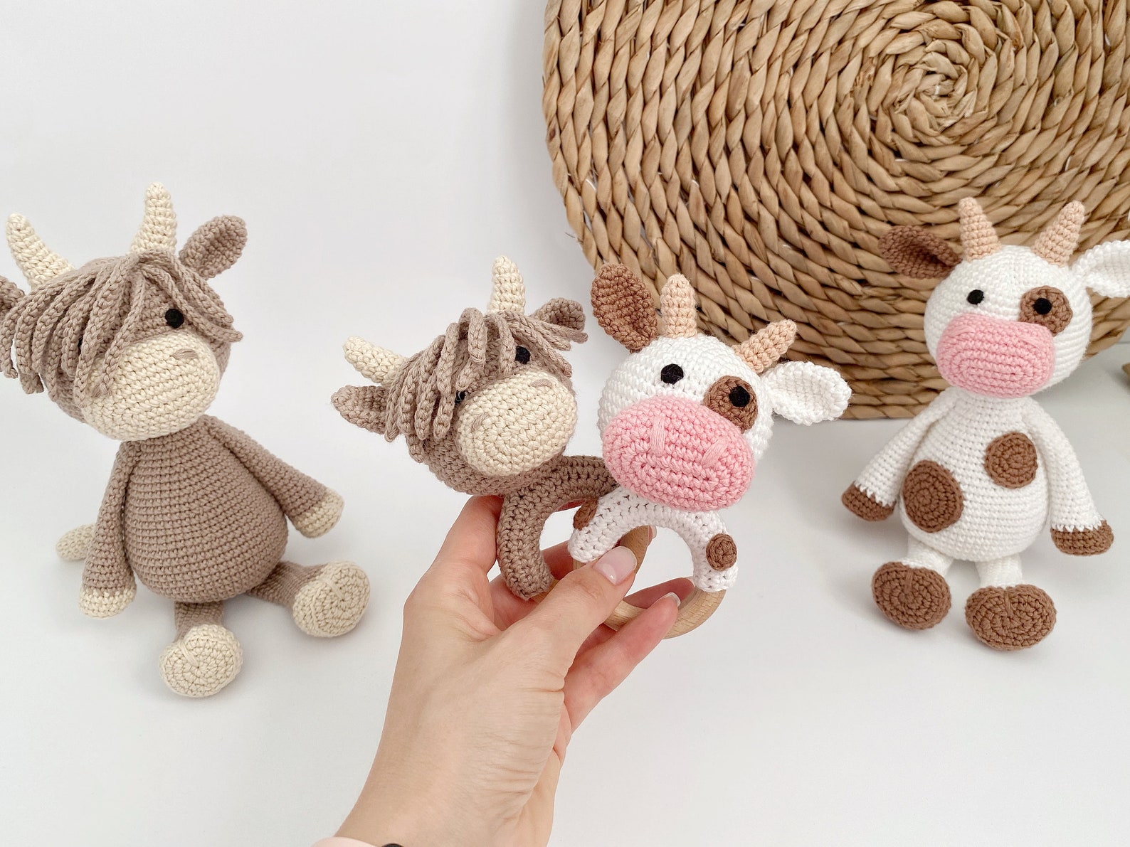 Highland Cow Crochet Pattern Crochet Cow Plush Pattern Cow - Etsy UK