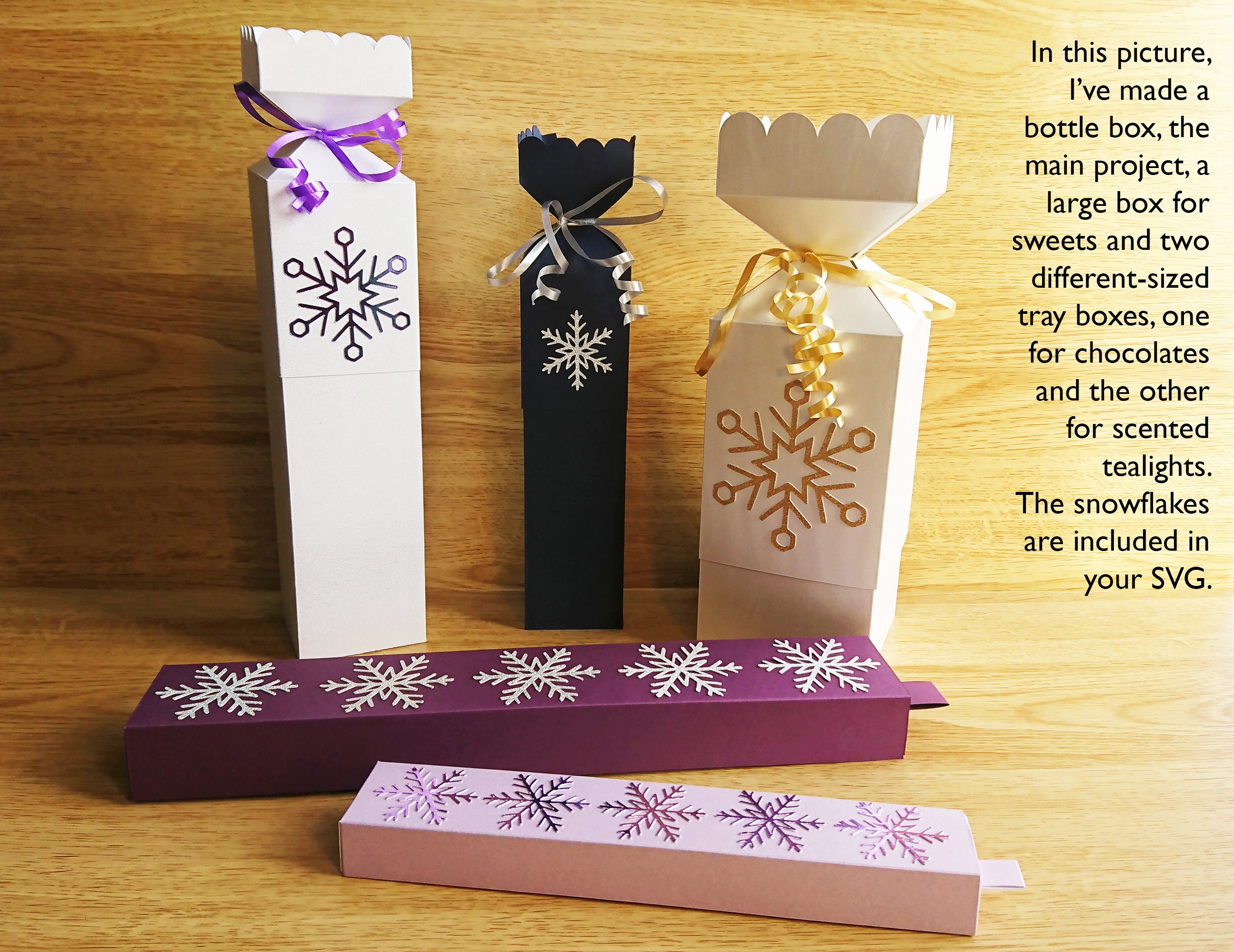 SVG File to Make Cracker-top Tall Box With Four Sliding Tray - Etsy