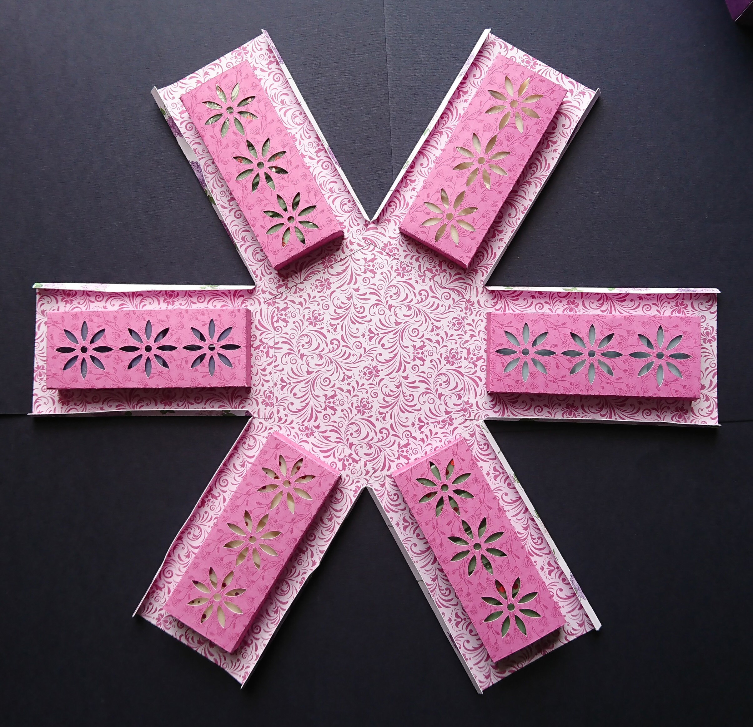 SVG File to Cut 6-sided Explosion Box for Wax Melt Burner and - Etsy