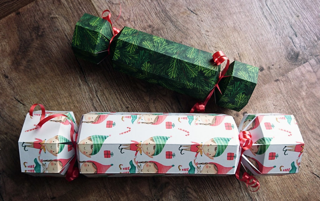 Digital File to Cut a Fillable 2-ended Christmas Cracker, SVG, Studio 3 ...