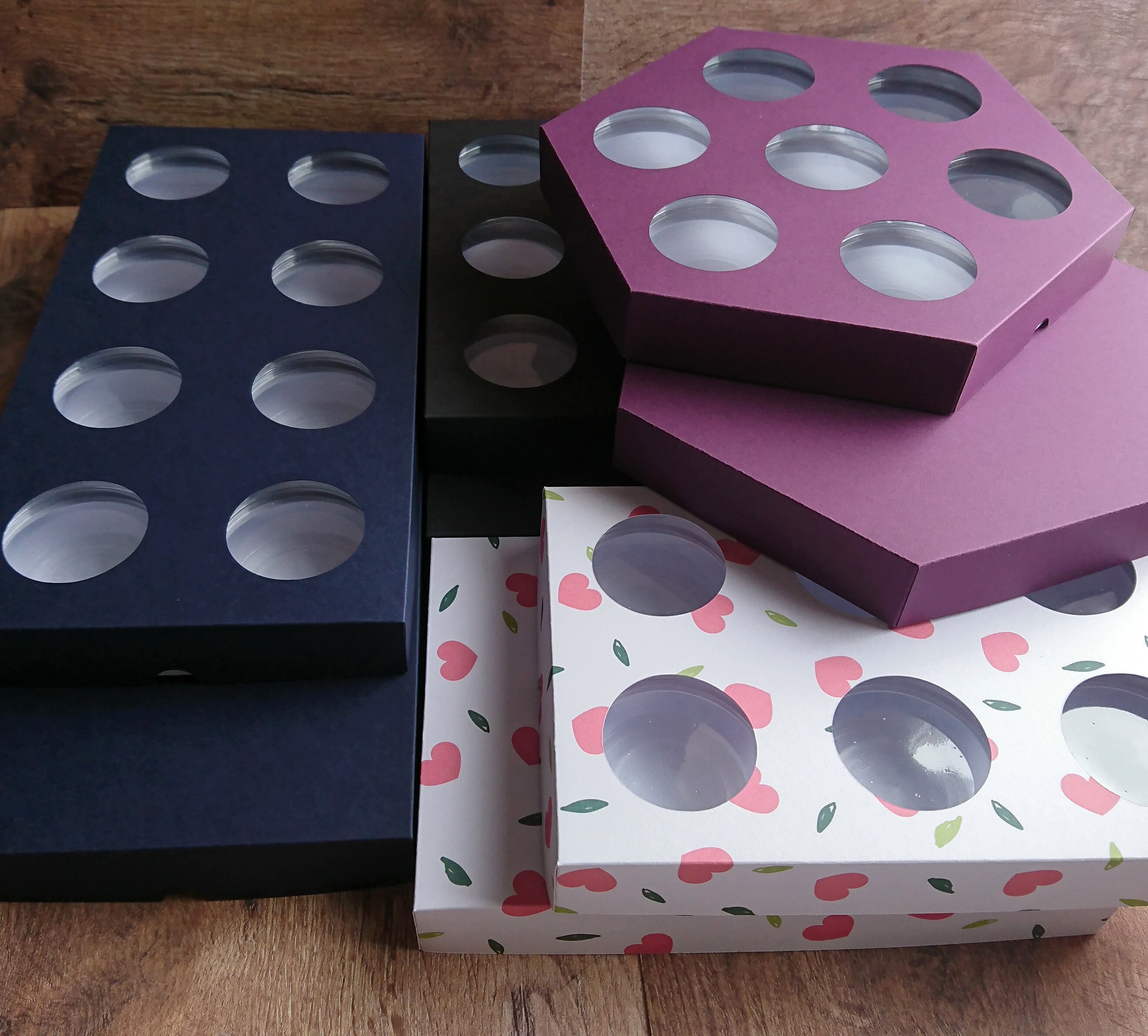 SVG File Bundle 2oz Deli Pot Boxes 6 7 8 or 9 Pots per | Etsy