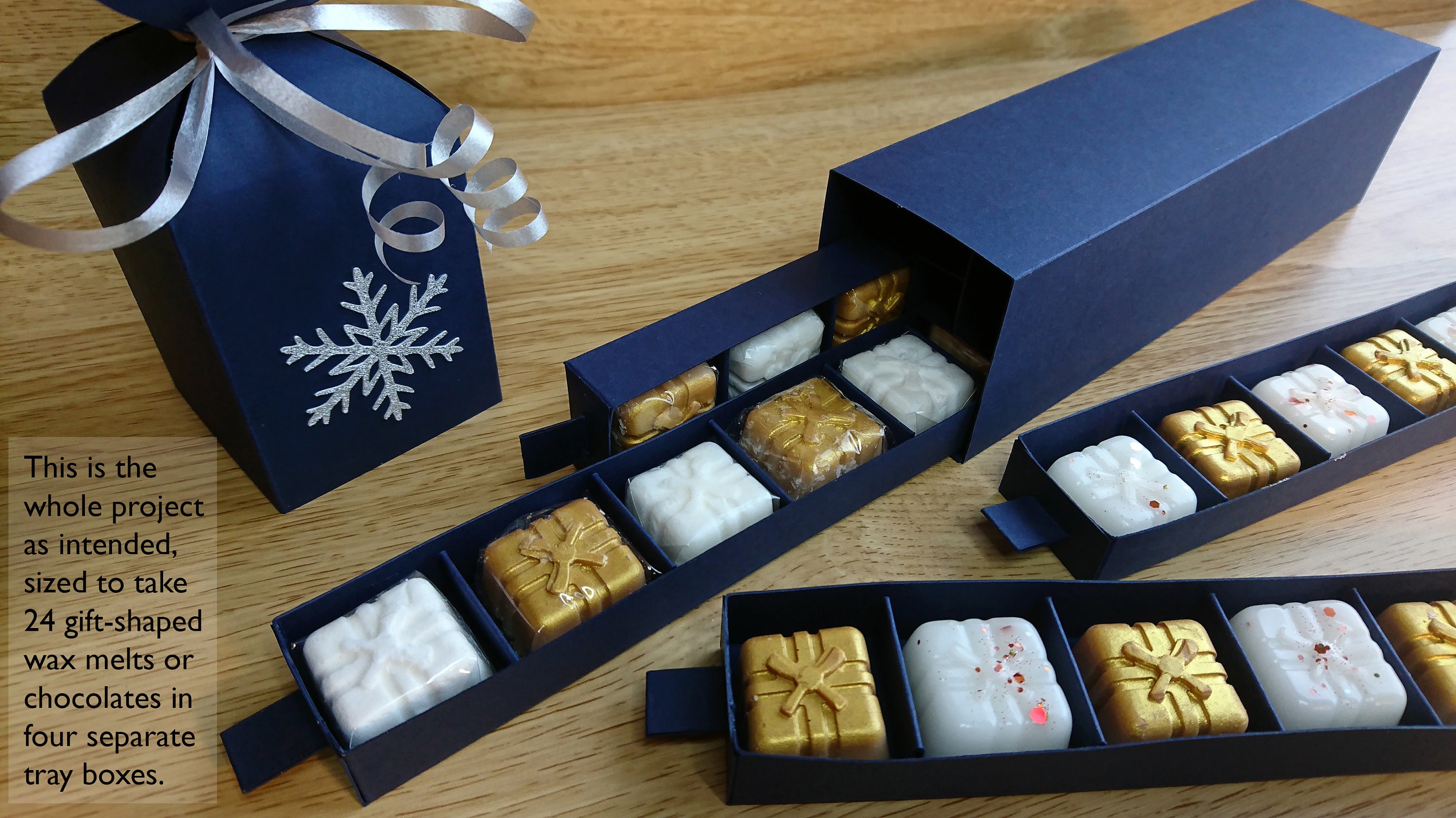 SVG File to Make Cracker-top Tall Box With Four Sliding Tray - Etsy