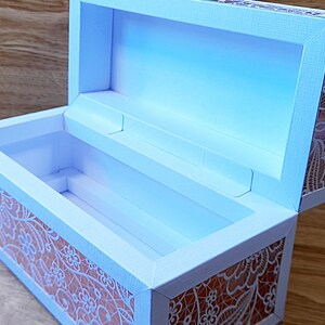 Keepsake Box Svg, Box With Hinged Lid Svg, Chest Svg, Gift Box Svg ...