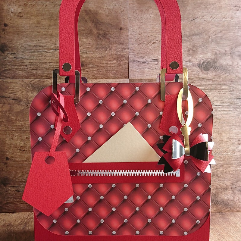 Paper Purse Svg - Etsy