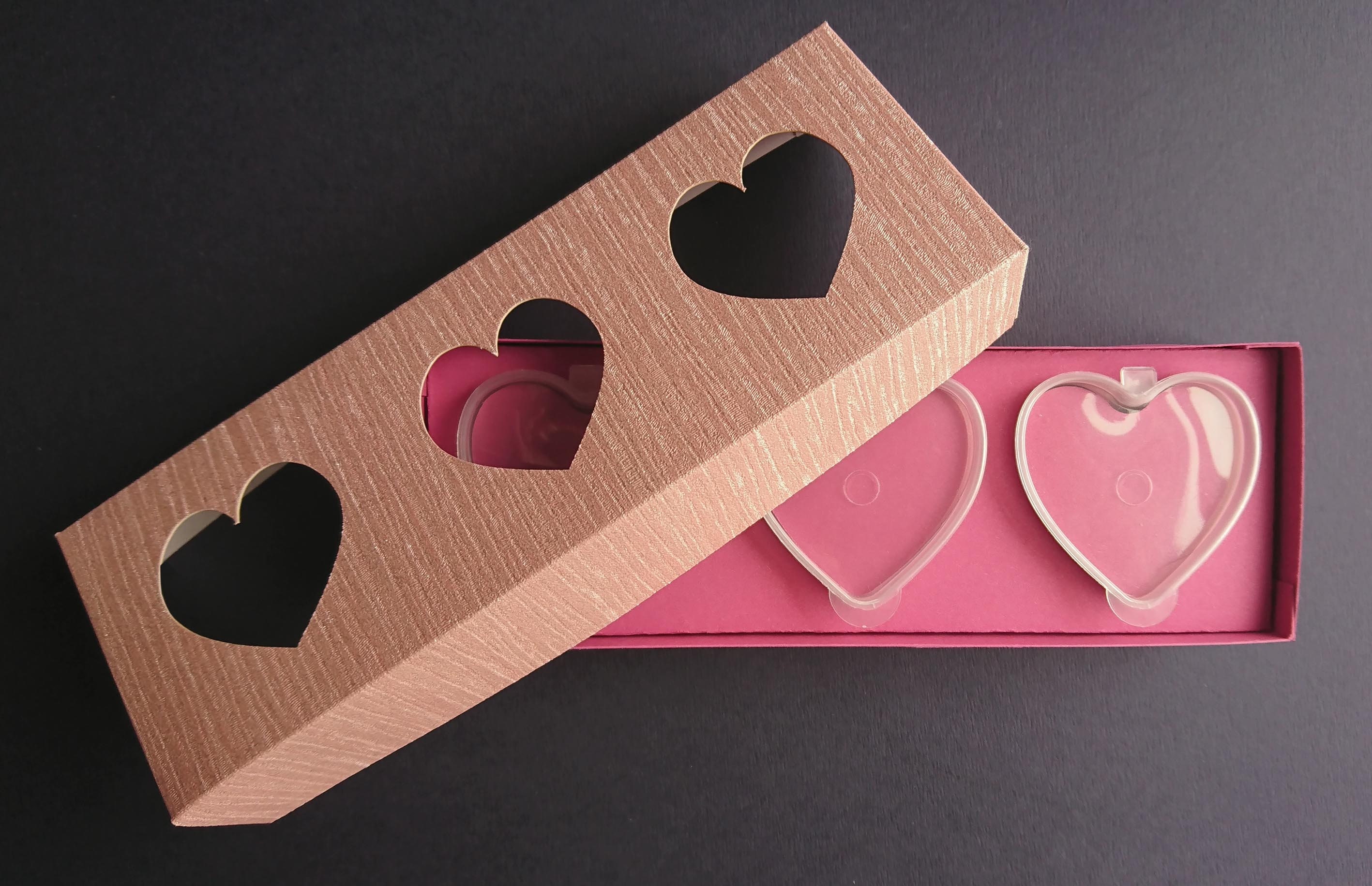 Box SVG for Three Hinged Heart Pots Wax Melts Heart Pots - Etsy UK