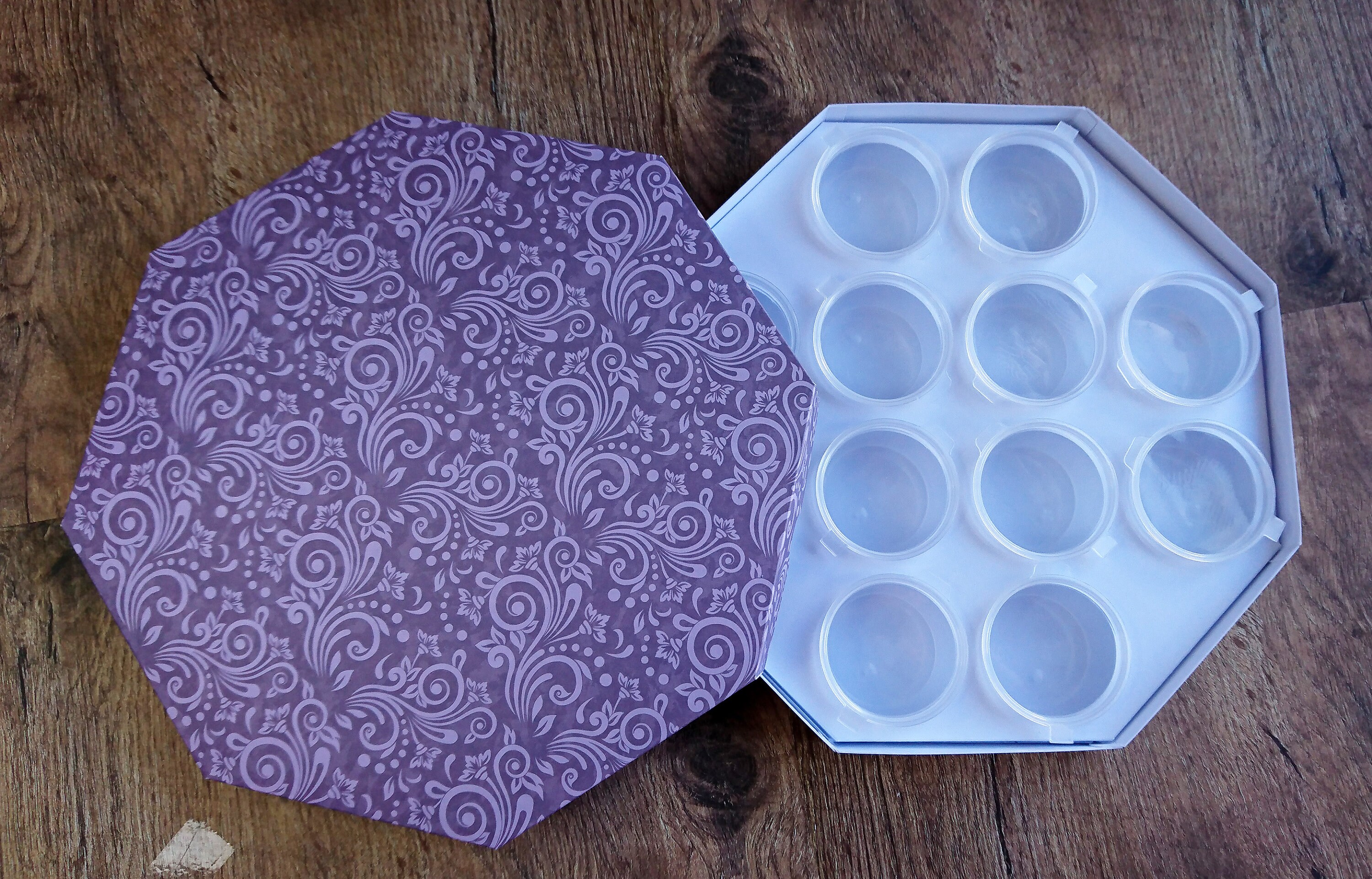 SVG Bundle | 1oz Hinged Pot Boxes to Hold 8, 9, 10 or 12 Pots | Lid ...