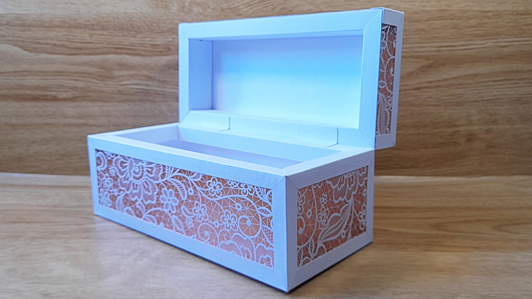 Keepsake Box Svg, Box With Hinged Lid Svg, Chest Svg, Gift Box Svg ...