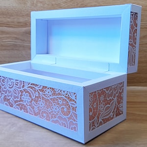 Keepsake Box Svg, Box With Hinged Lid Svg, Chest Svg, Gift Box Svg ...