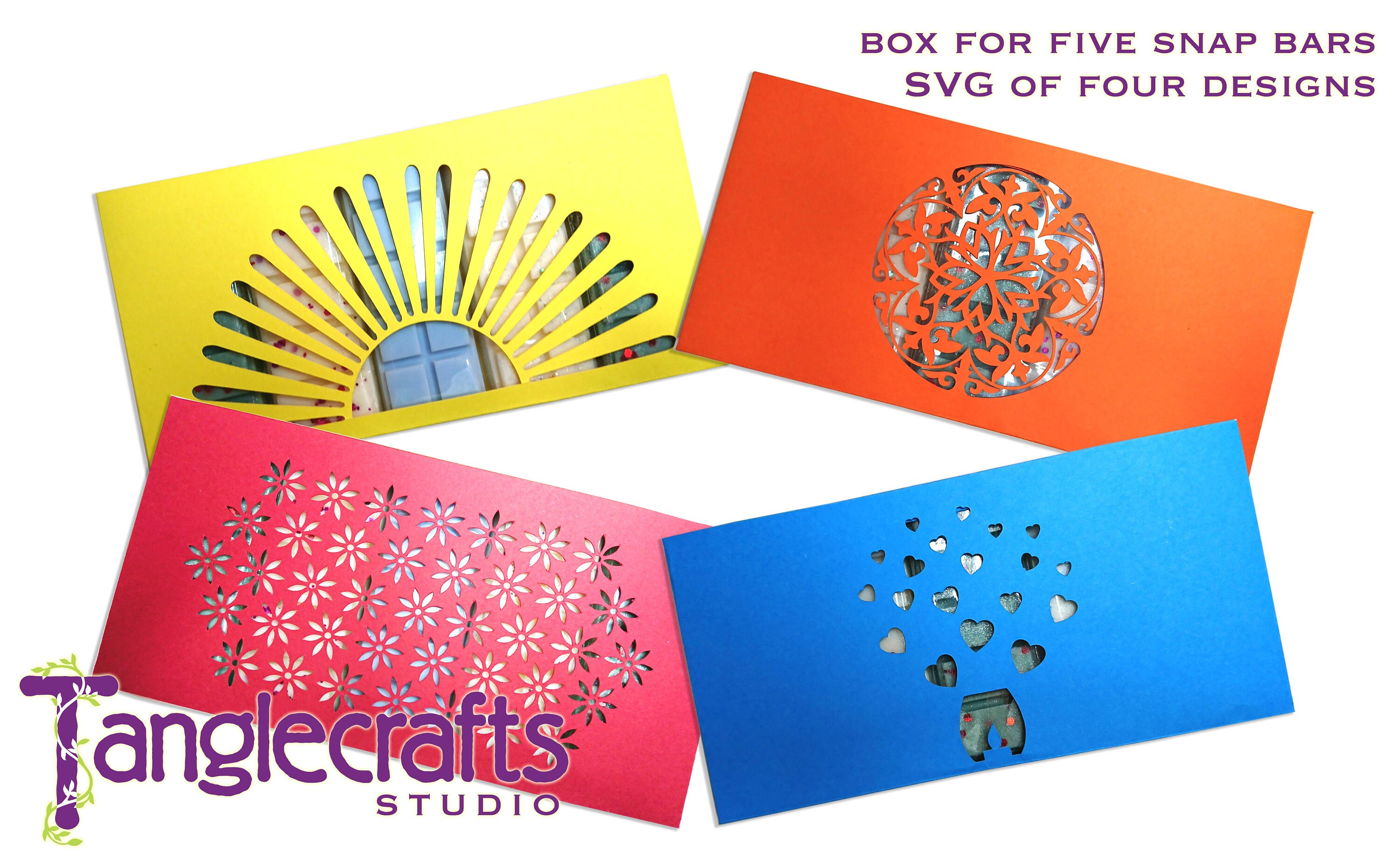 Snap Bar Box Bundle SVG Instant Download 20 Individual Box | Etsy