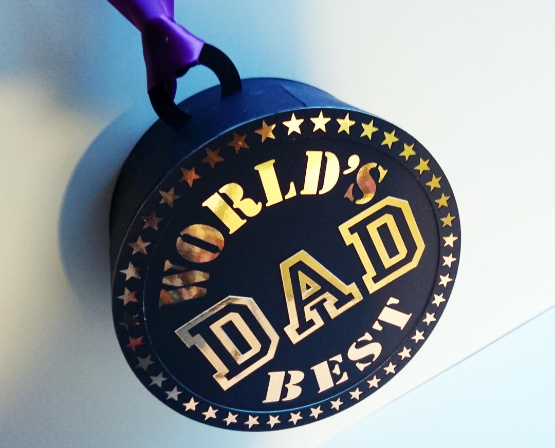 Gift Box for Dad SVG | Father's Day Gift Box SVG | Dad Birthday Gift ...