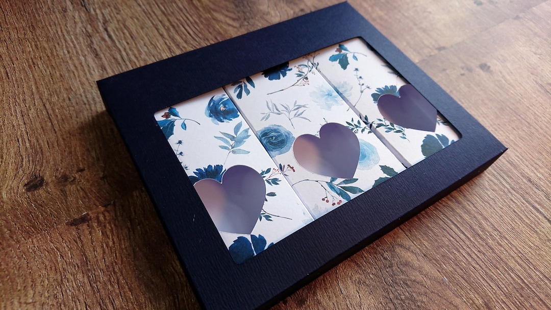 SVG File Bundle to Cut a Presentation Box for Three Snap Bar Boxes ...