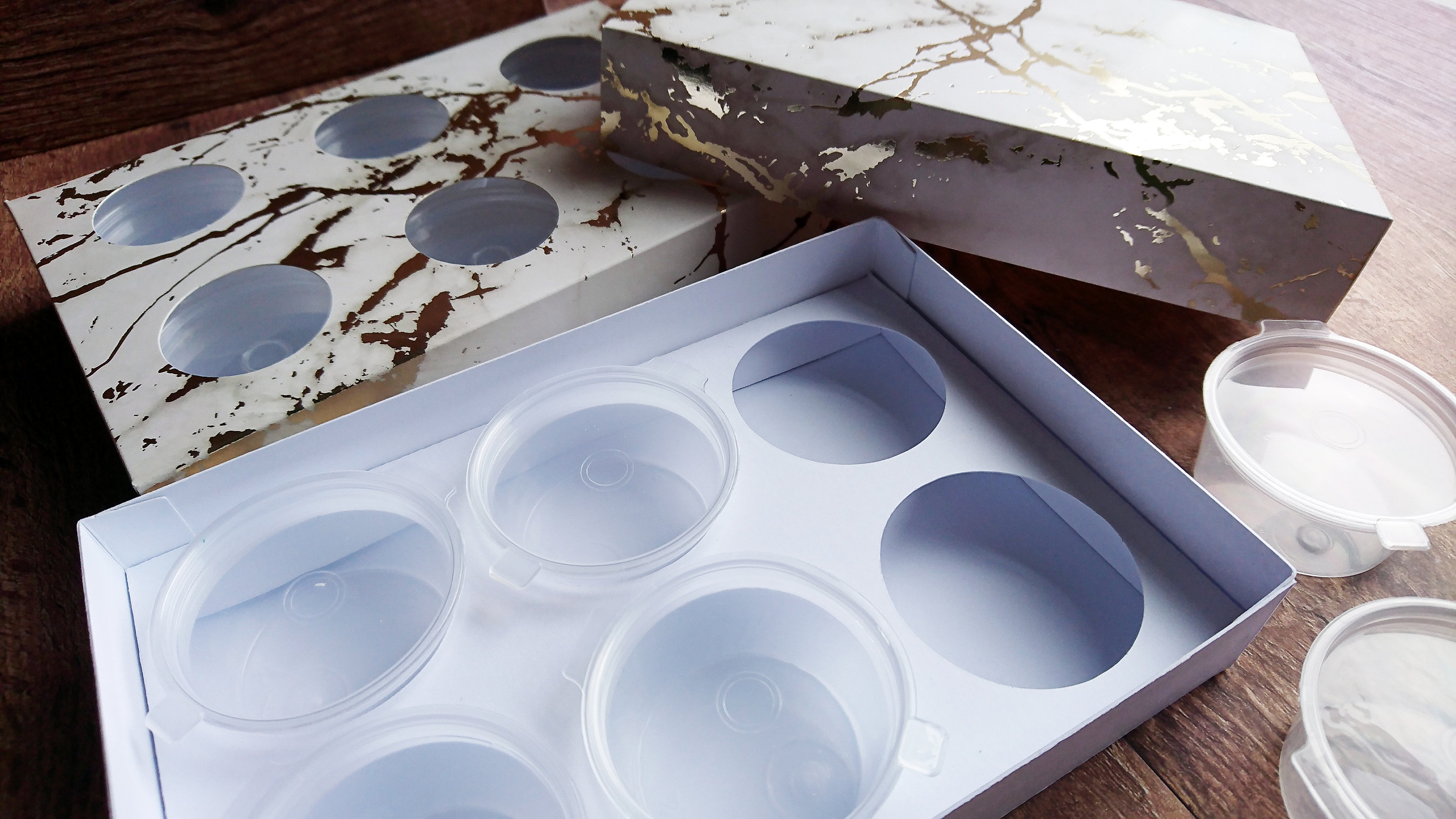 SVG Bundle | 1oz Hinged Pot Boxes | Boxes to Hold Two, Three, Four and ...