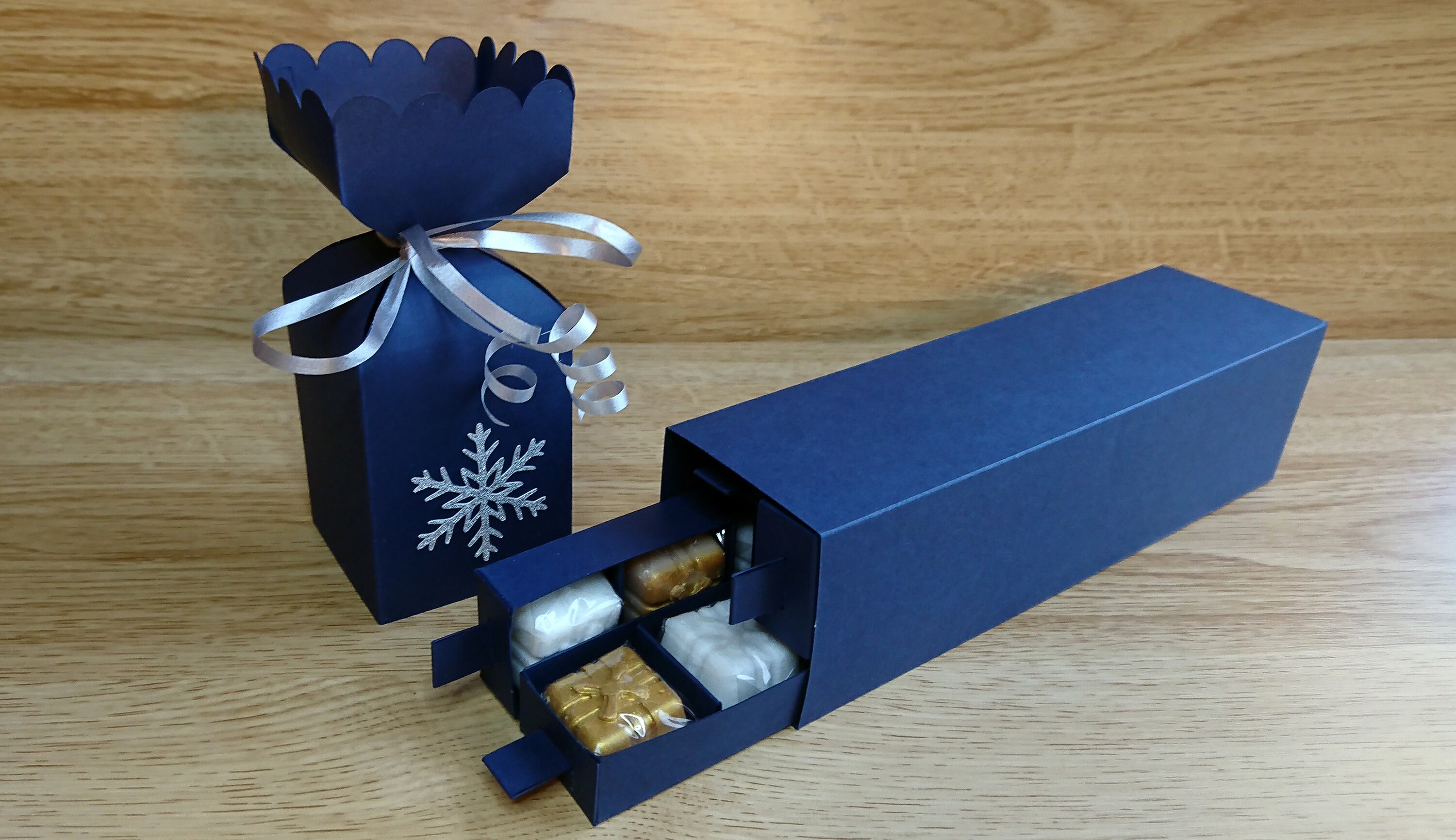 SVG File to Make Cracker-top Tall Box With Four Sliding Tray Boxes ...