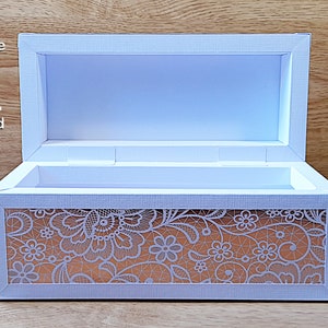 Keepsake Box Svg, Box With Hinged Lid Svg, Chest Svg, Gift Box Svg ...