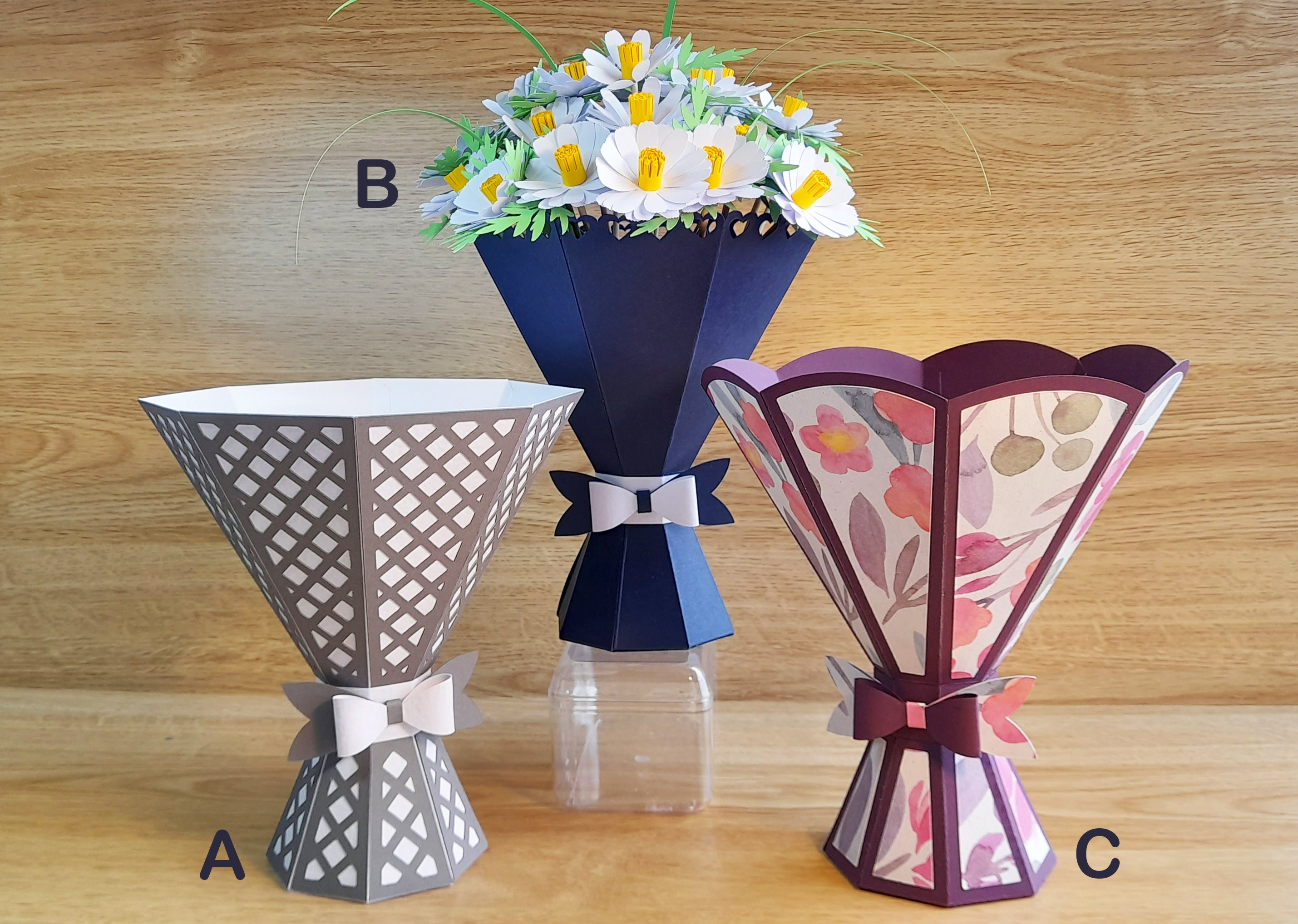 How To Make Flower Vase With Paper