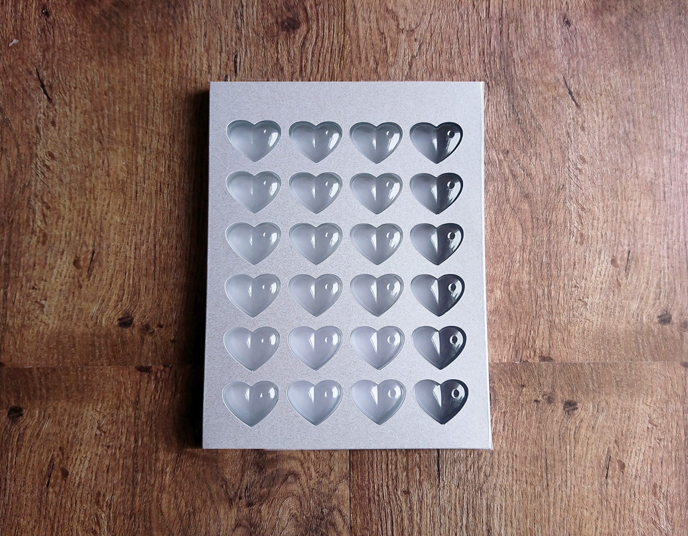 Craftastik 24-heart Clamshell Tuck-in Box SVG Cricut SVG - Etsy