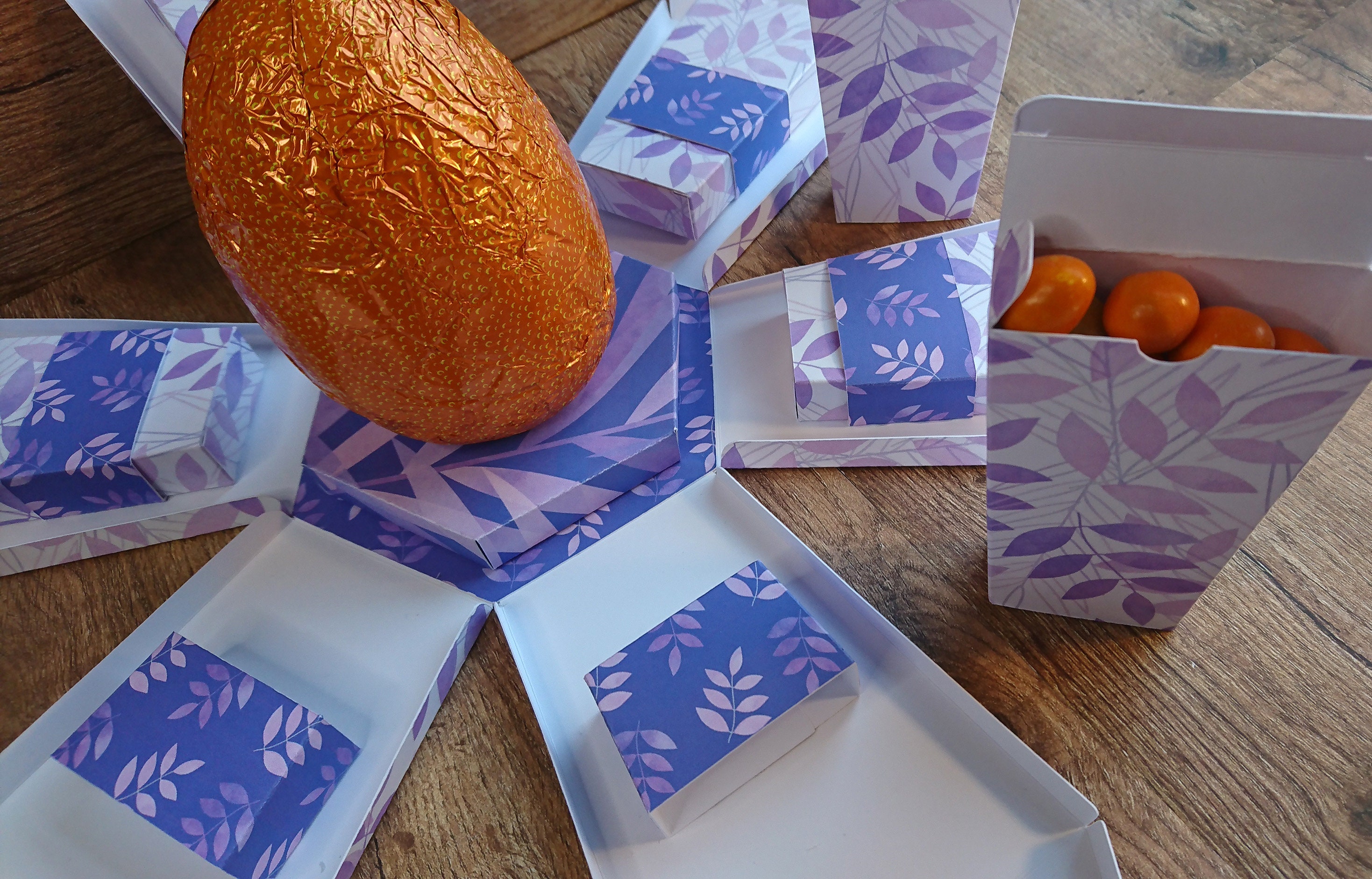 Easter Chocolate Box SVG, Explosion Box SVG, Cricut-compatible, Maker ...