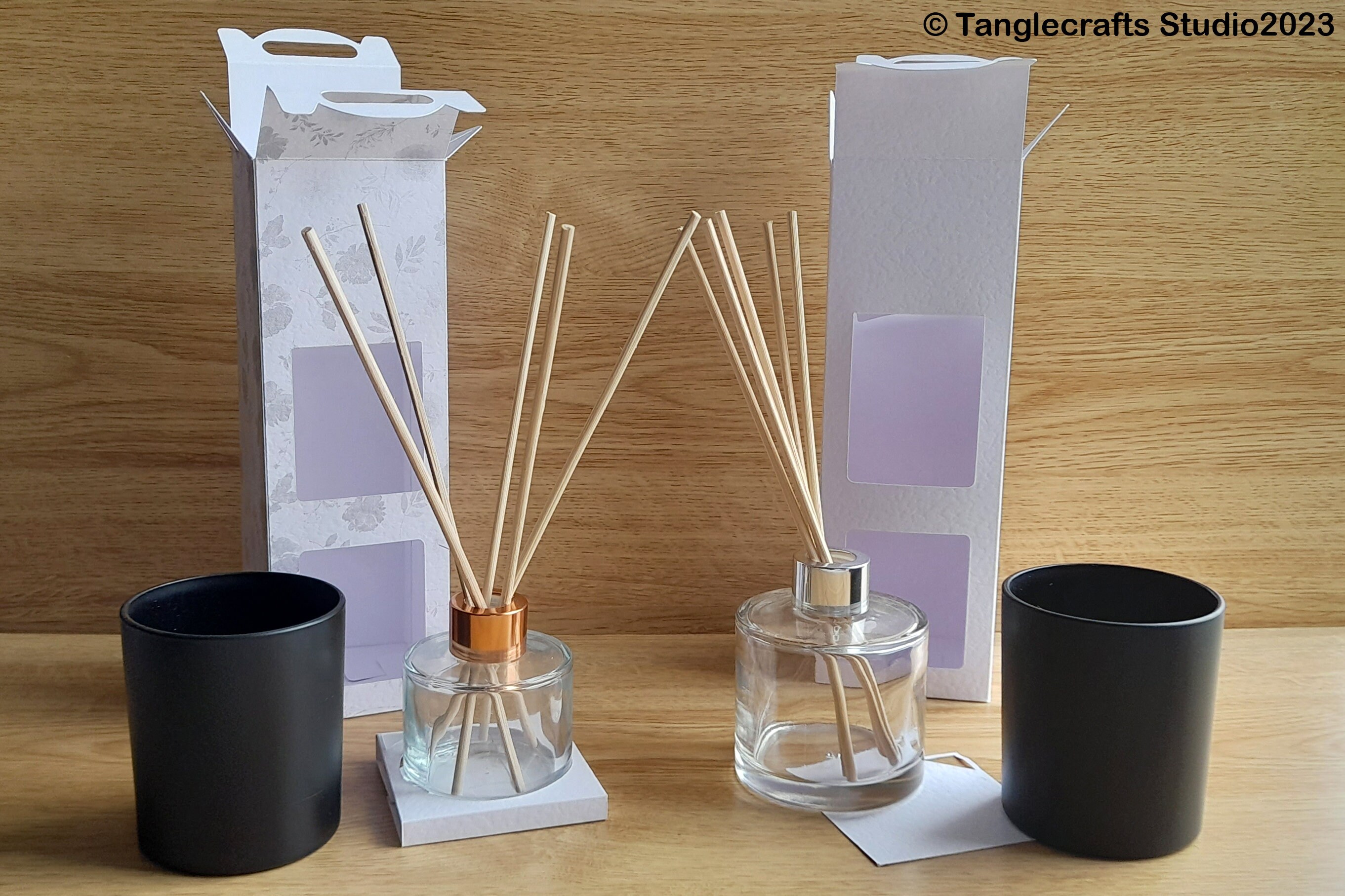 Digital Files to Cut Unique Presentation Boxes for 30cl Karen Candle ...