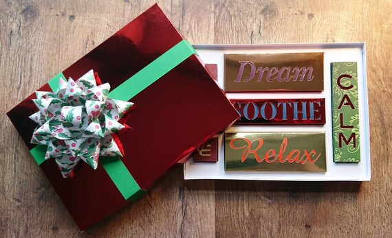 Shallow Gift Box With Bow SVG Wax Melts Selection Box SVG | Etsy