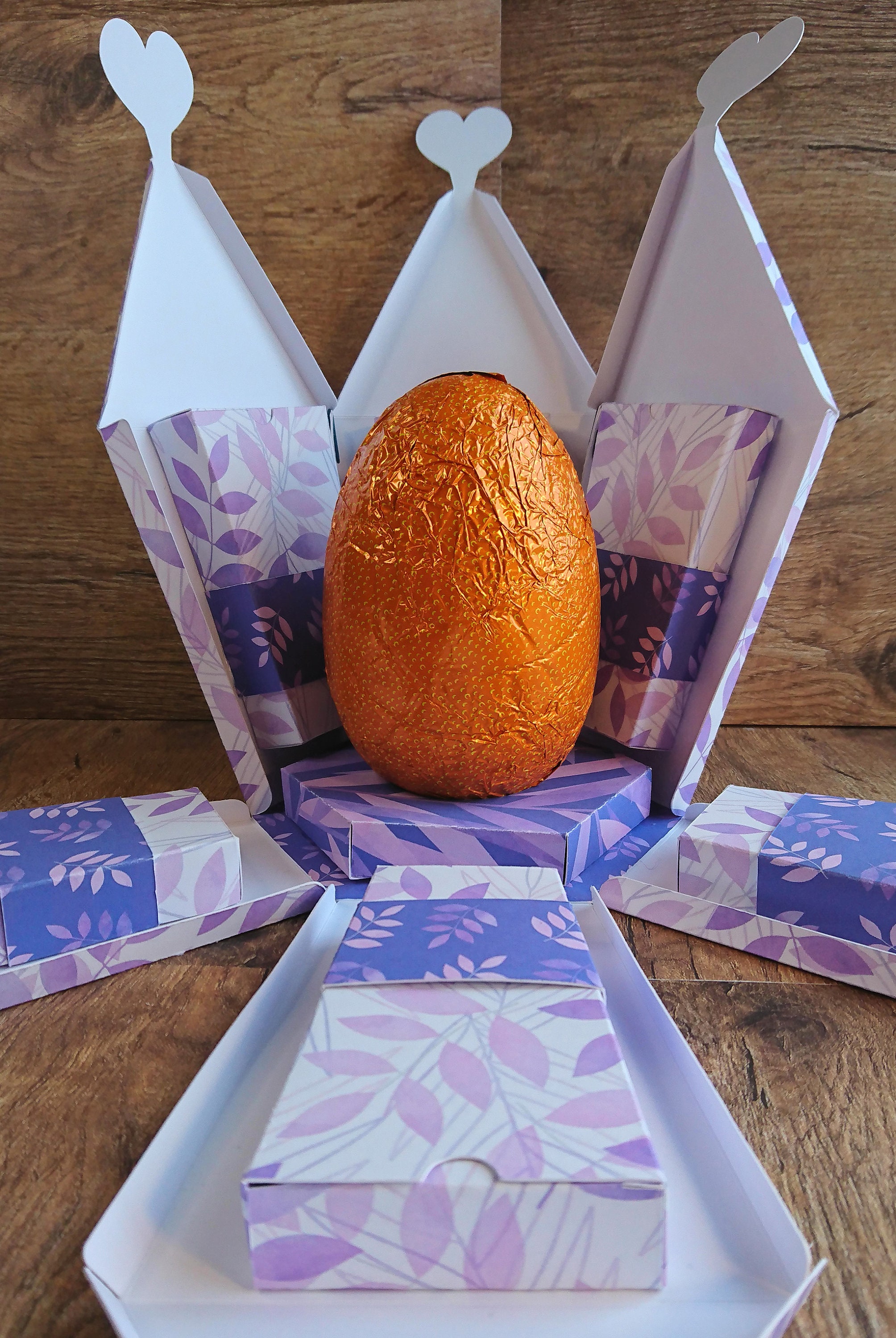 Easter Chocolate Box SVG, Explosion Box SVG, Cricut-compatible, Maker ...