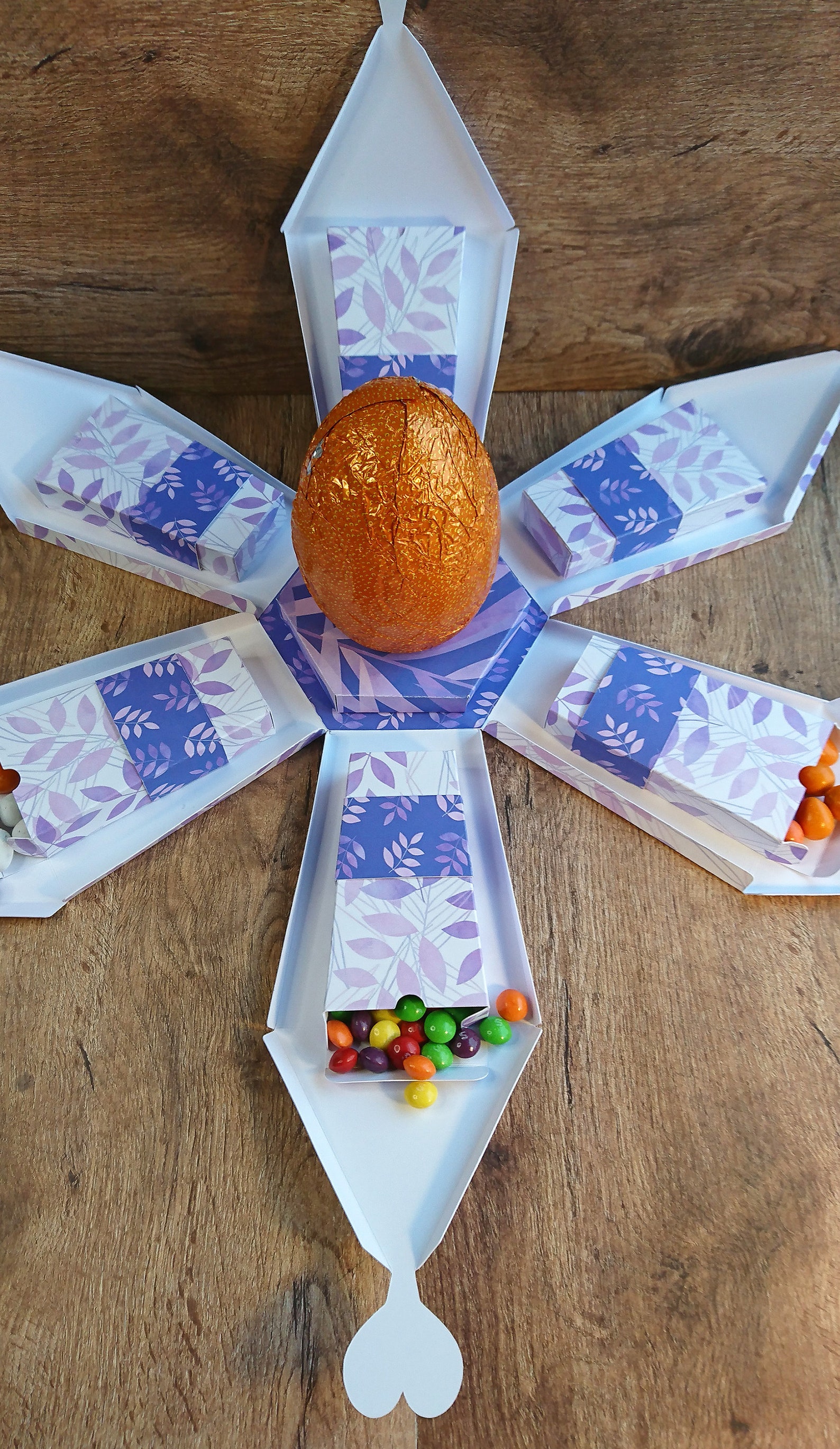 Easter Chocolate Box SVG Explosion Box SVG - Etsy