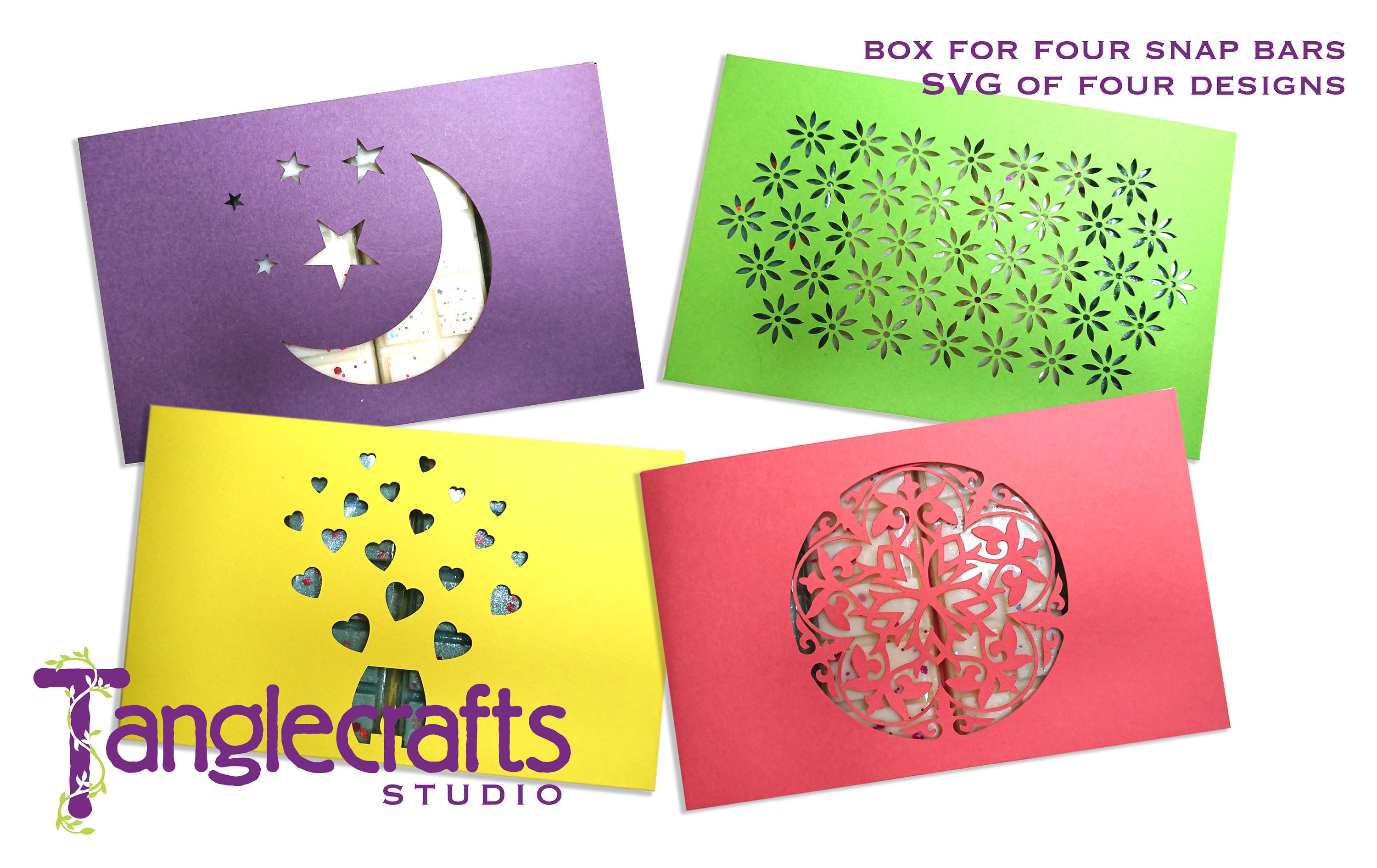 Snap Bar Box Bundle SVG Instant Download 20 Individual Box | Etsy