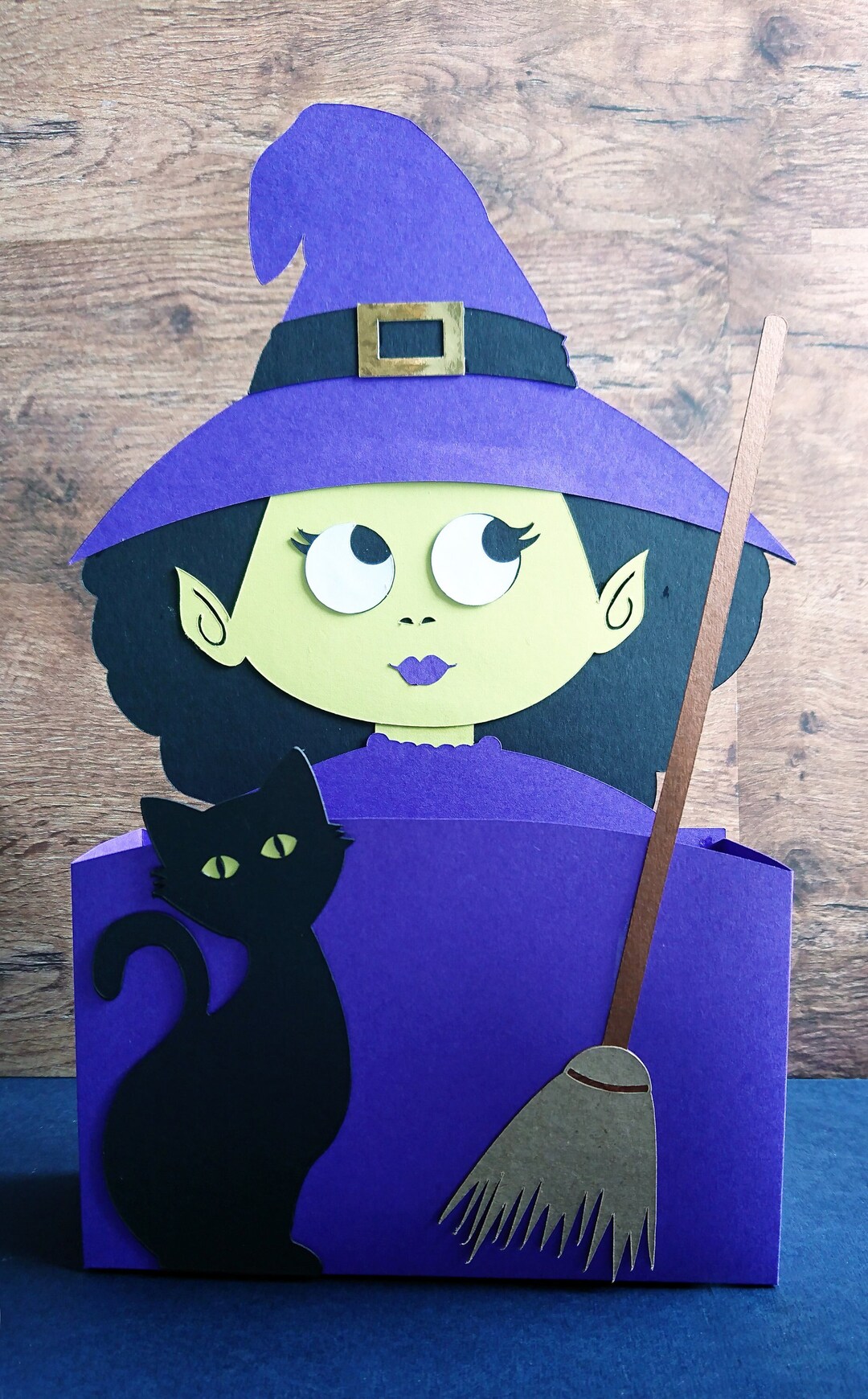 Halloween Belly Box SVG | Witch Belly Box - Digital Download | Gift Box ...