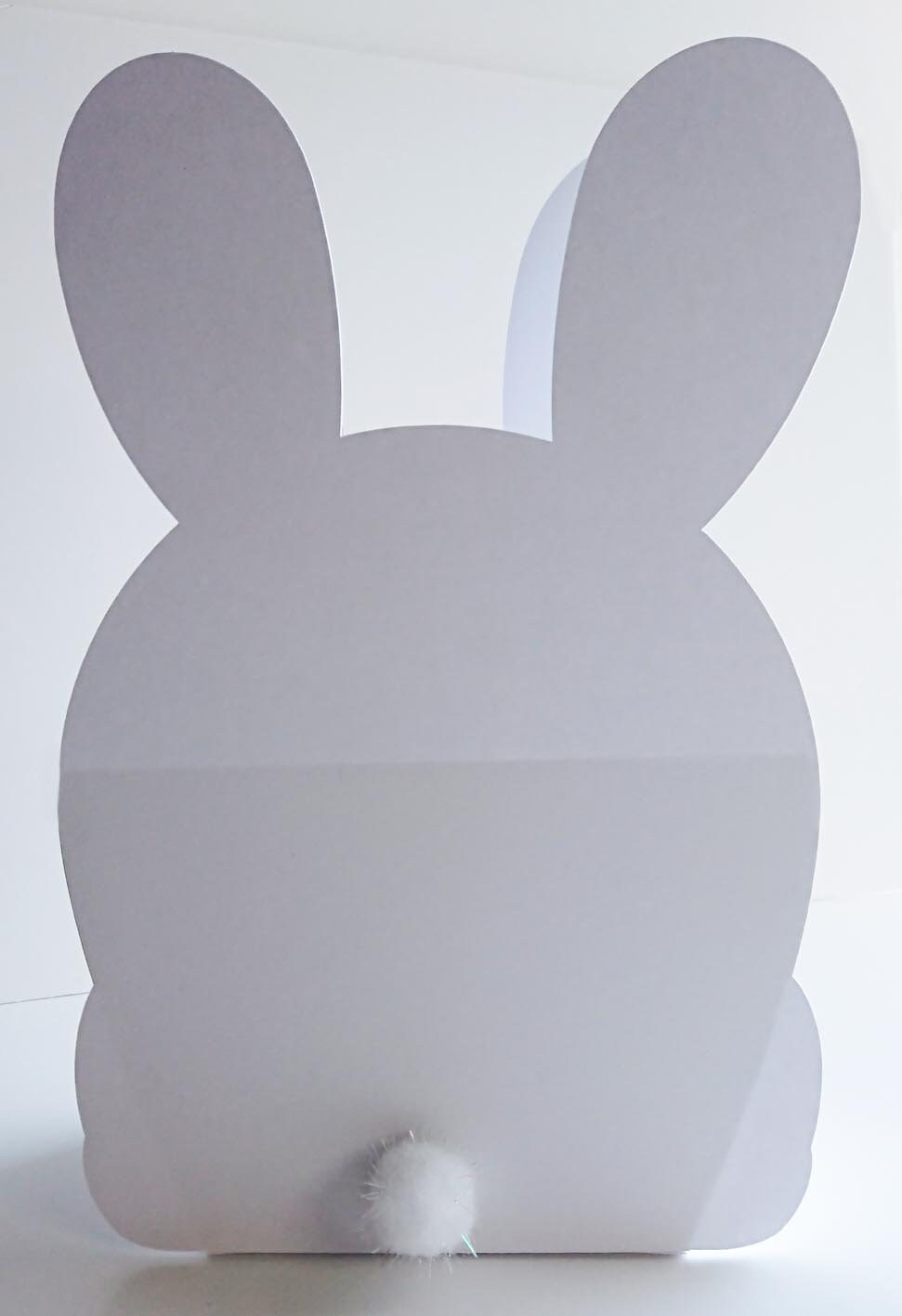 Easter Bunny Belly Box SVG Easter Gift Box SVG Digital - Etsy UK