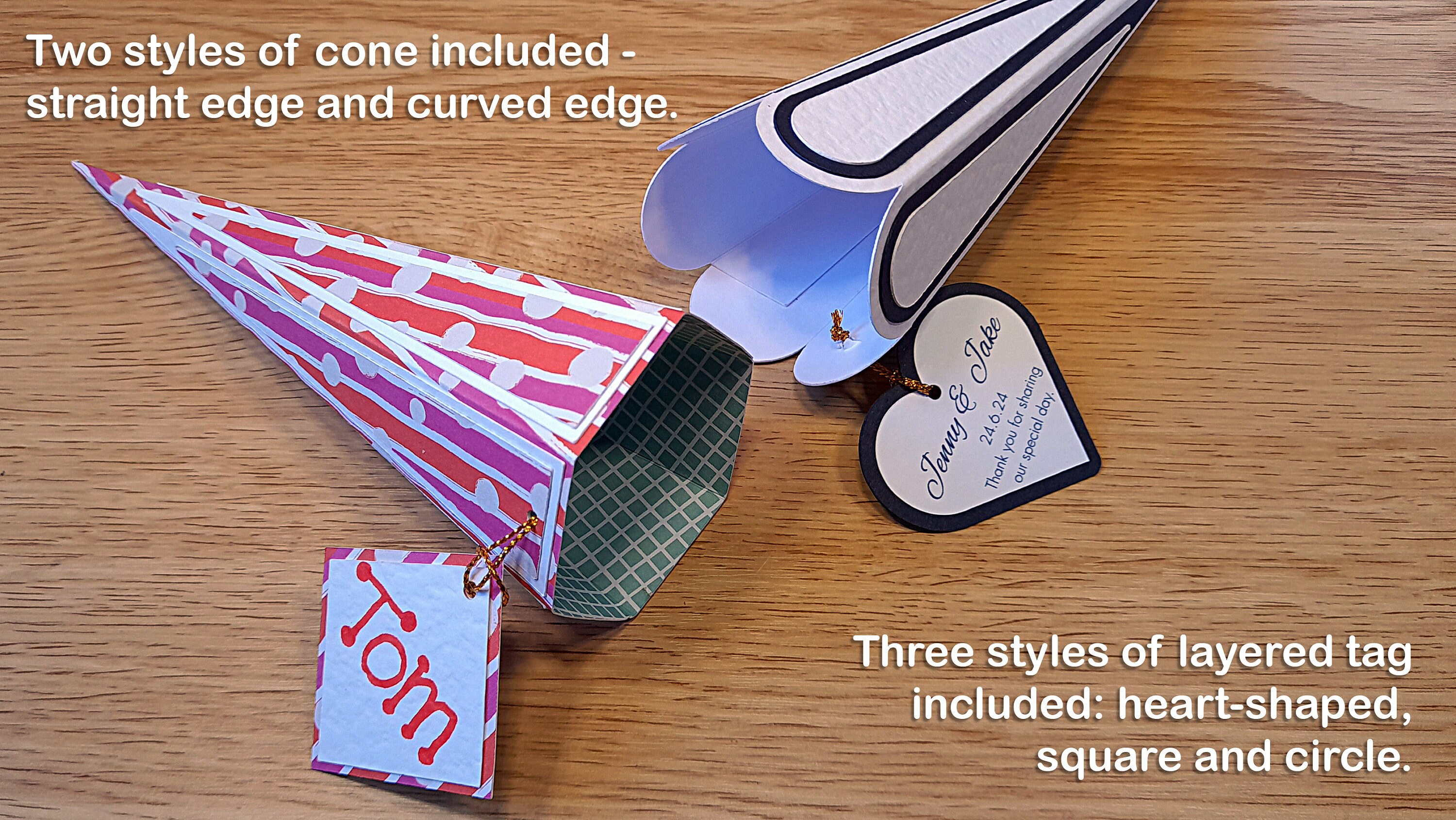 SVG Files to Create Party Favour Cones, Party Favour SVG, Centrepiece ...