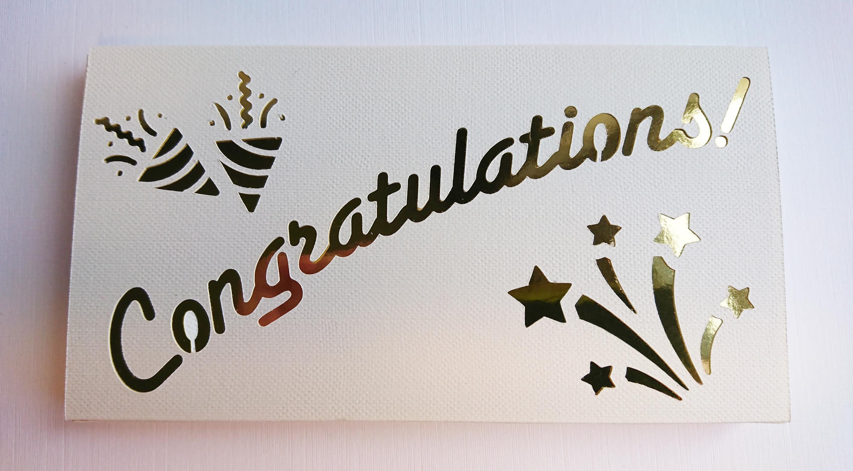 Chocolate Box Congratulations Card SVG Congratulations SVG | Etsy