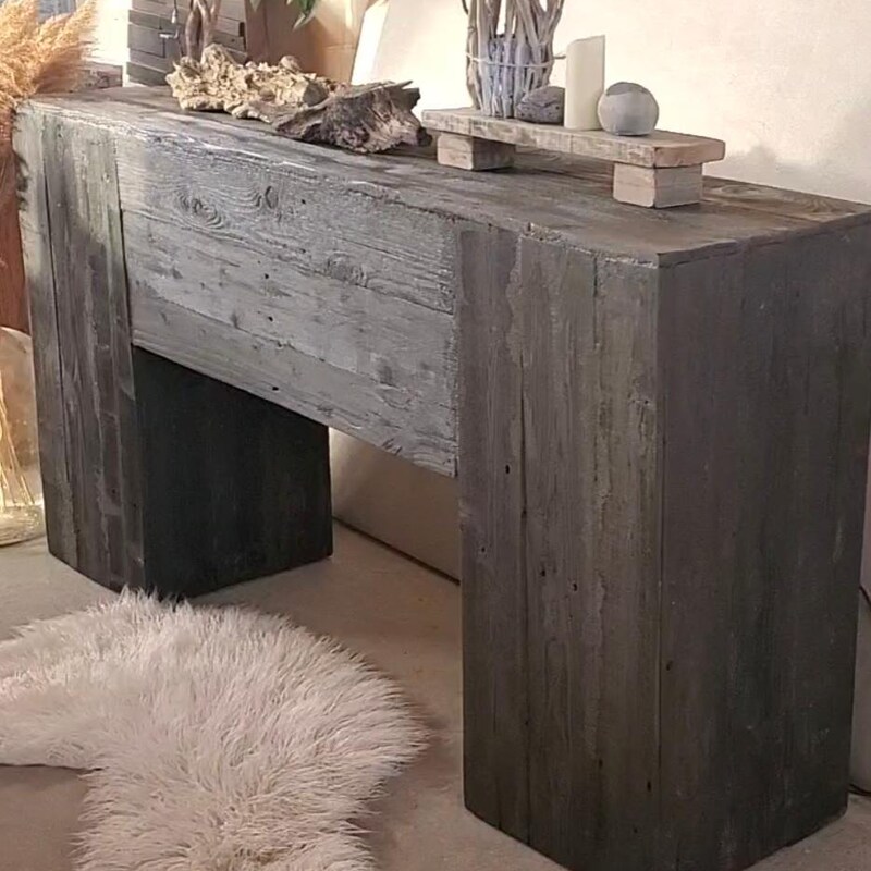 Beam Console Table - Etsy