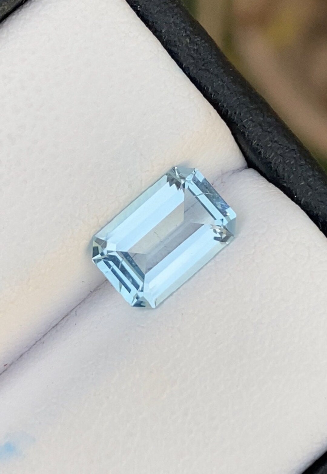 1.05 Crts Perfect Emerald Cut Natural Top Quality Blue *AQUAMARINE ...