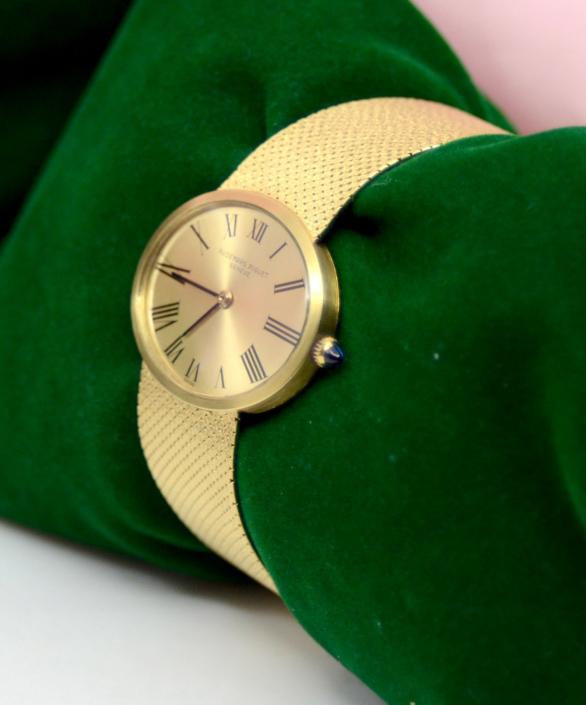 Audemars Piguet Geneve 18K Yellow Gold Watch 58.5 GM - Etsy