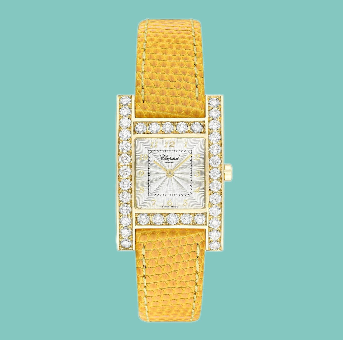 Chopard YOUR HOUR 18K Yellow Gold Watch With Diamonds REF. 445 1 - Etsy UK