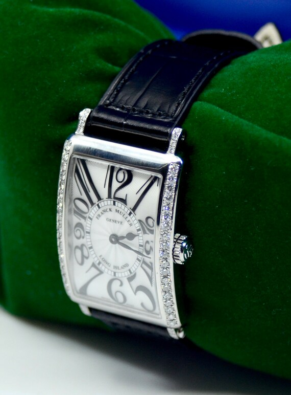Franck Muller Long Island Watch Stainless Steel w/Di… - Gem