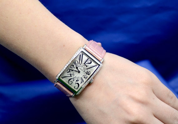 Franck Muller Long Island Watch Stainless Steel w/Dia… - Gem