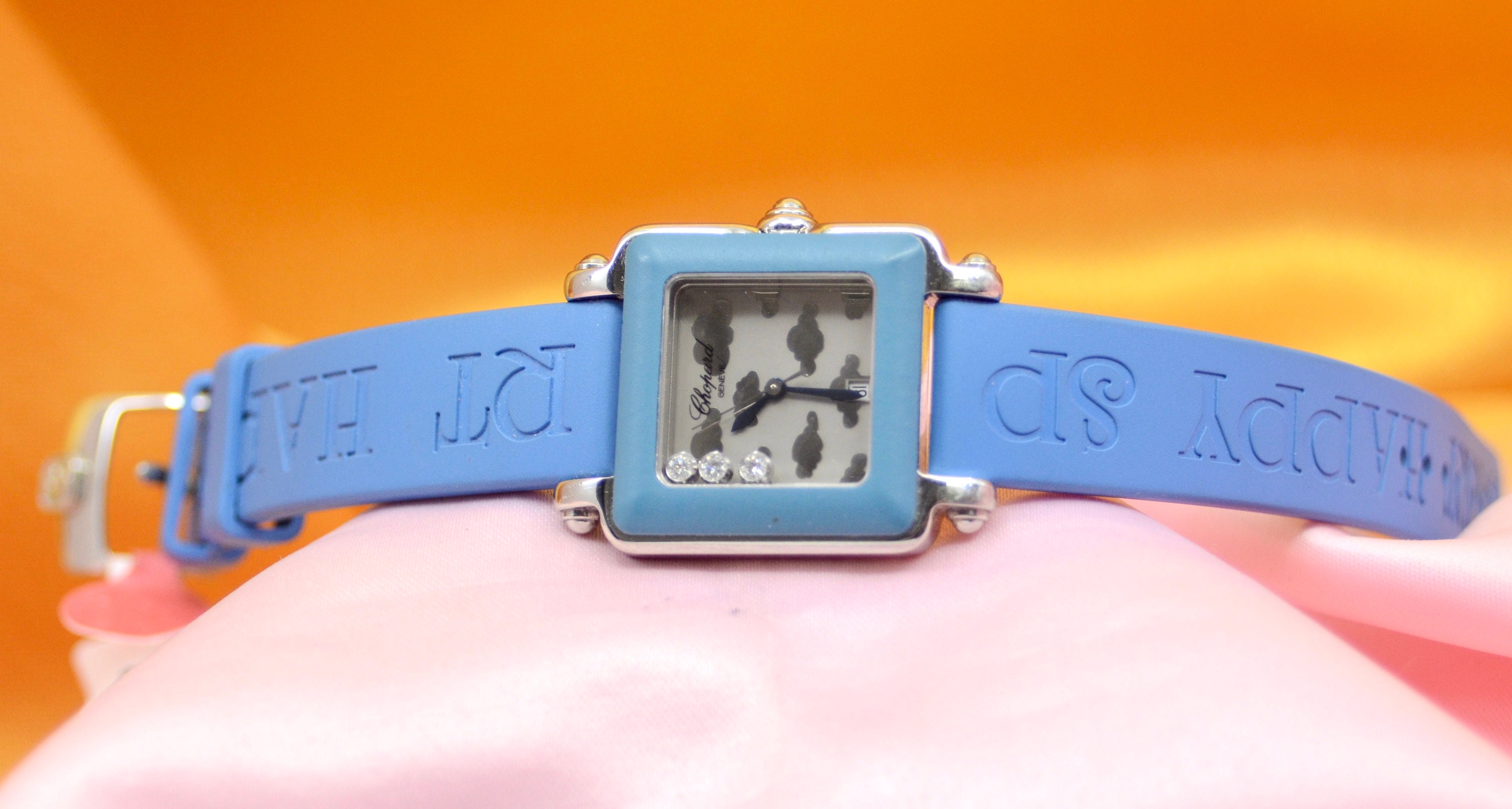Ladies Chopard Watch be Happy 2 SS W/floating - Etsy