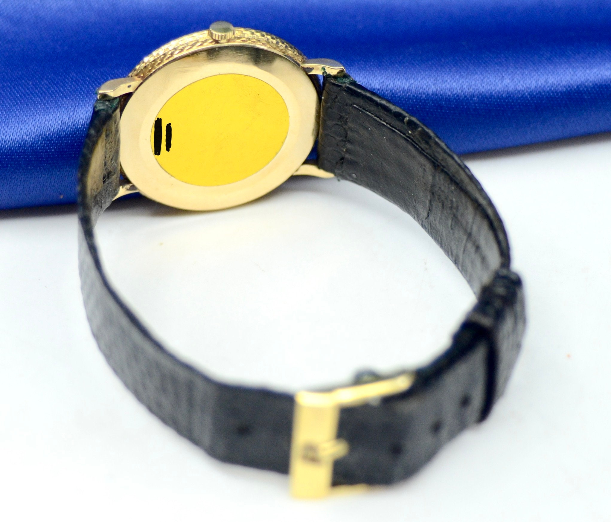 Piaget 18K Yellow Gold Watch REF. 9016 1980s 30mm - Etsy