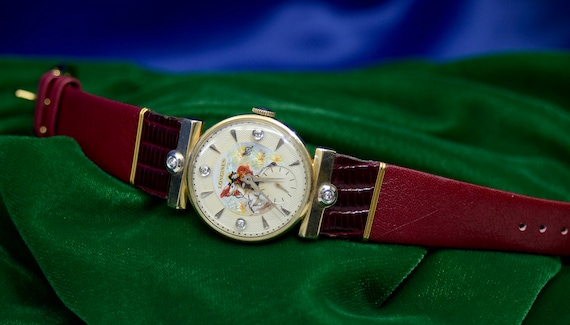 Vintage Longines 14K Yellow Gold watch with Diamonds - Gem Vintage Longines 14K Yellow Gold watch with Diamonds - Gem