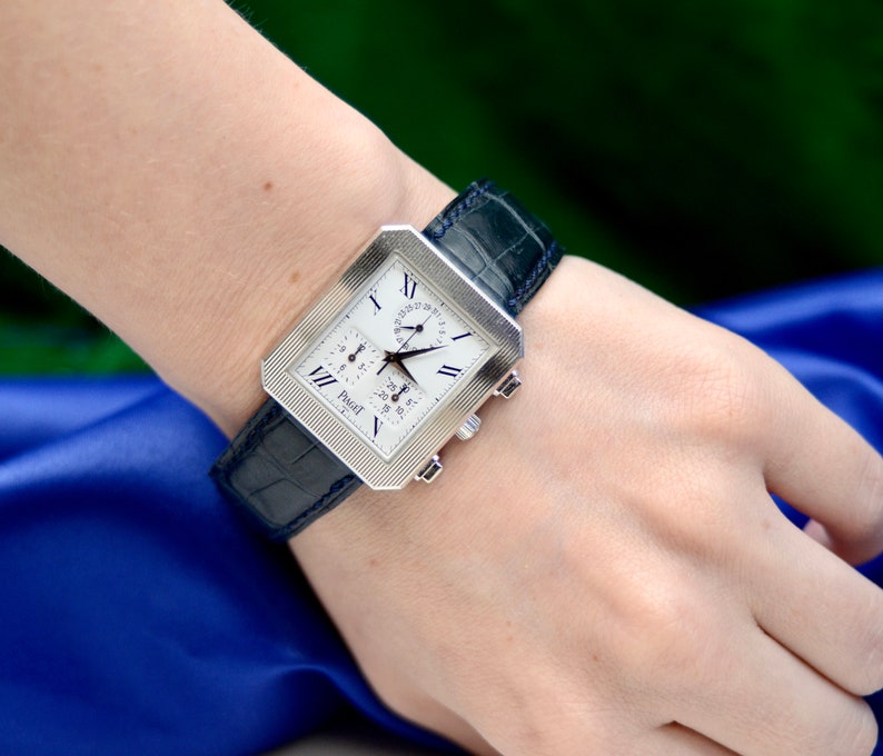 Piaget Protocol 18K White Gold Watch - Etsy