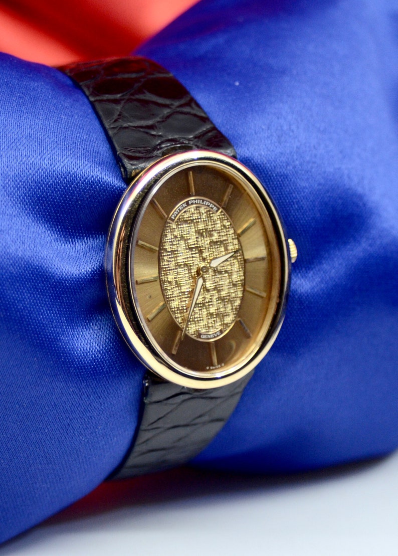 Patek Philippe Geneve 18K Yellow Gold WATCH - Etsy